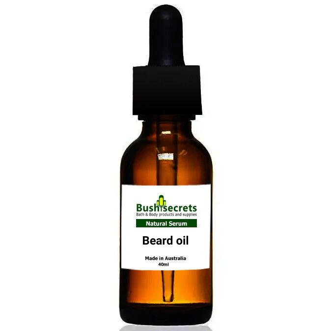 Beard + Moustache Ginger oil, Keratin, Argan, Jojoba - hair growth ser ...