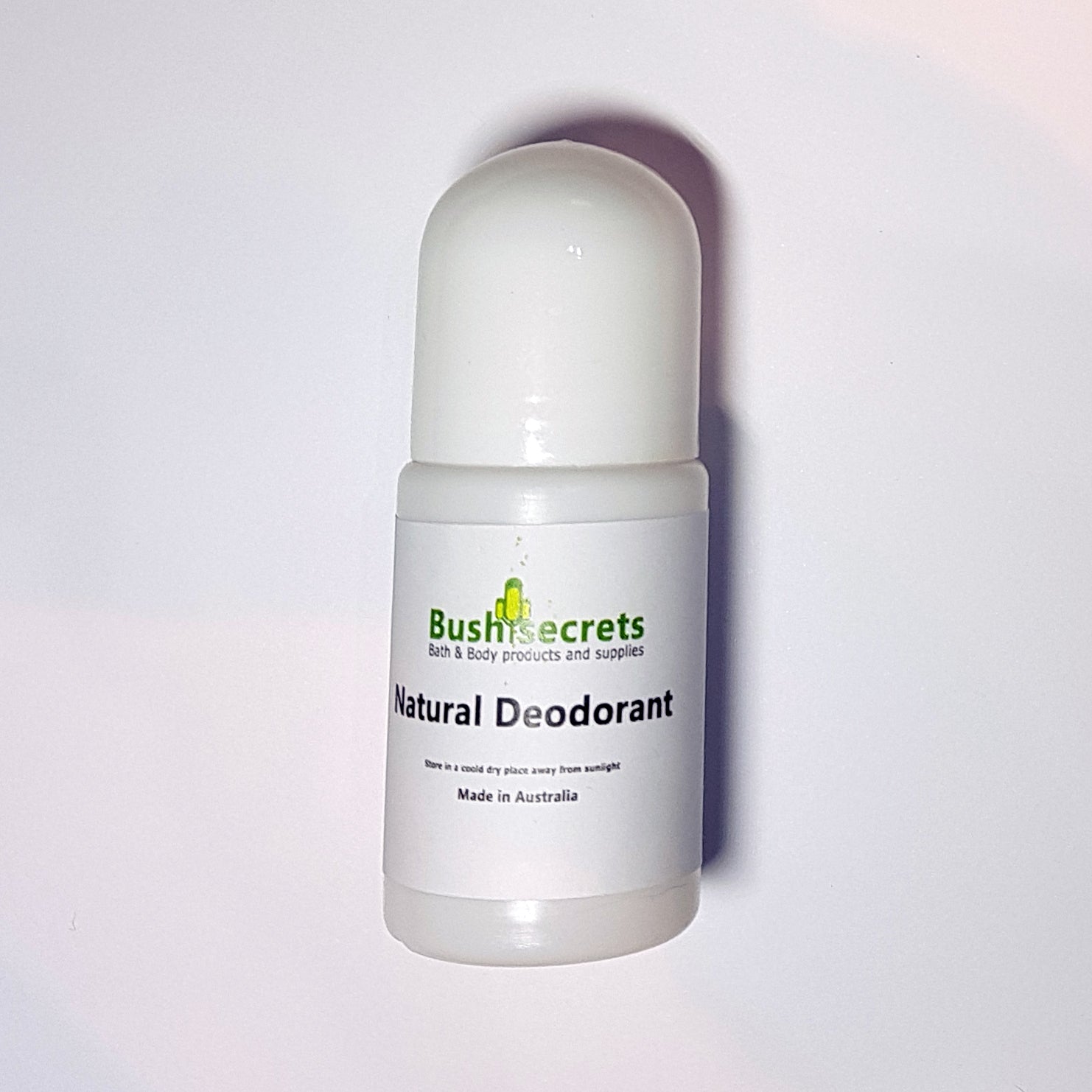 Natural Eco friendly Organic Deodorant Roll On 70ml – Bush Secrets ...