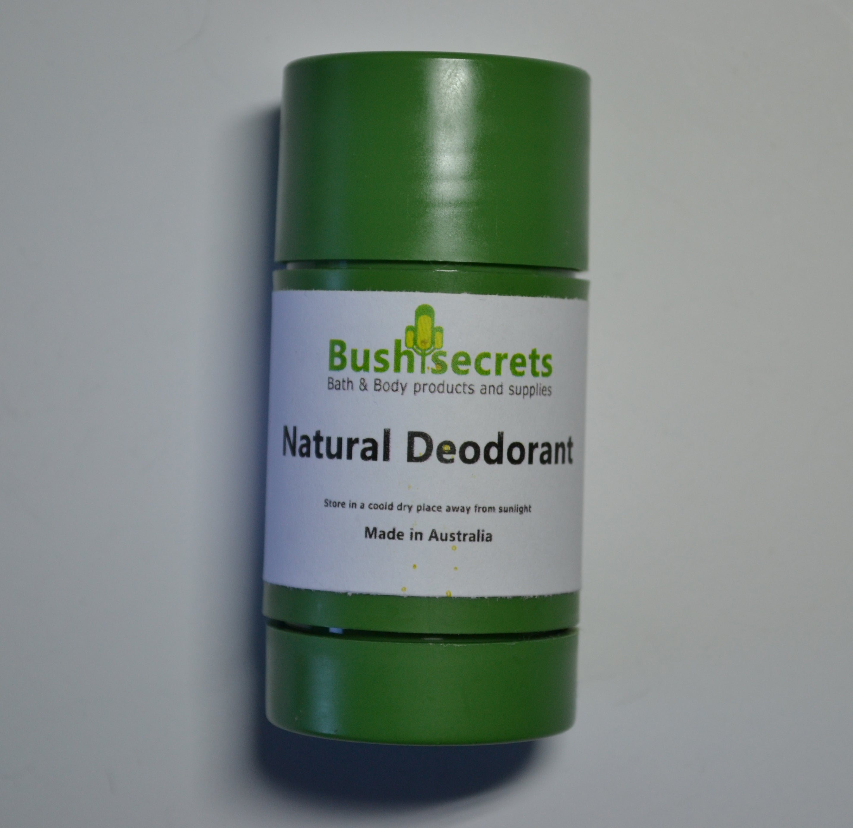 Natural Eco Organic Deodorant Stick 40ml – Bush Secrets Australia